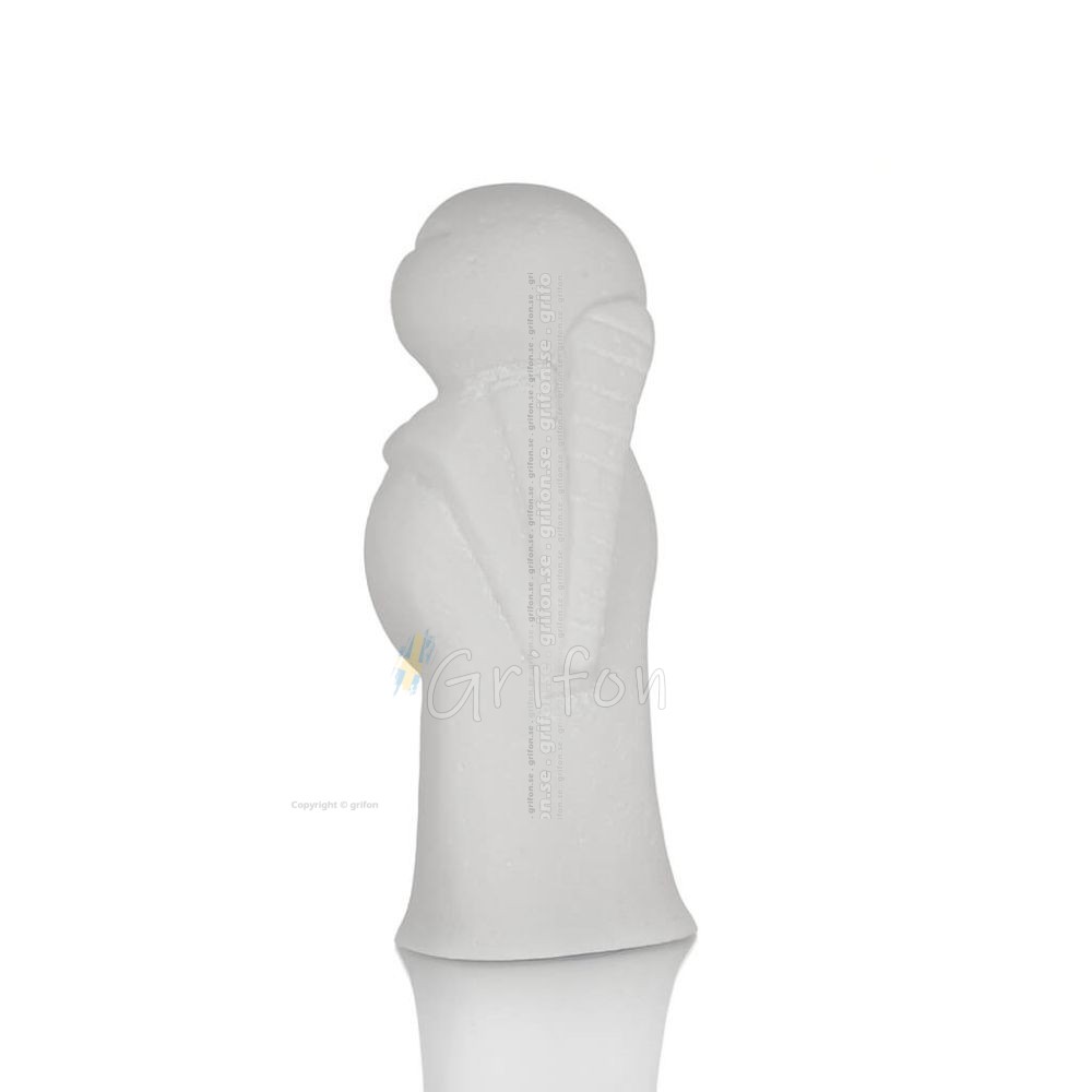 Cycladic woman with baby 14cm Full body alabaster statue, Cycladic cul