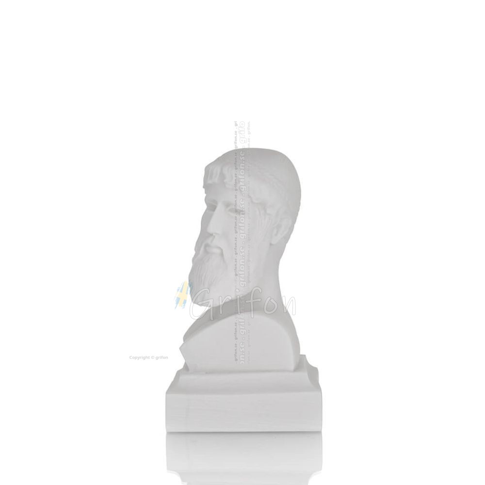 Poseidon: Havets gud, jordbävningar, jord, stormar och ord byst, byst