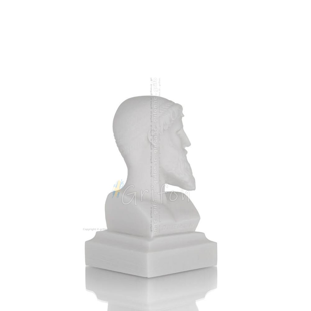 Poseidon: Havets gud, jordbävningar, jord, stormar och ord byst, byst