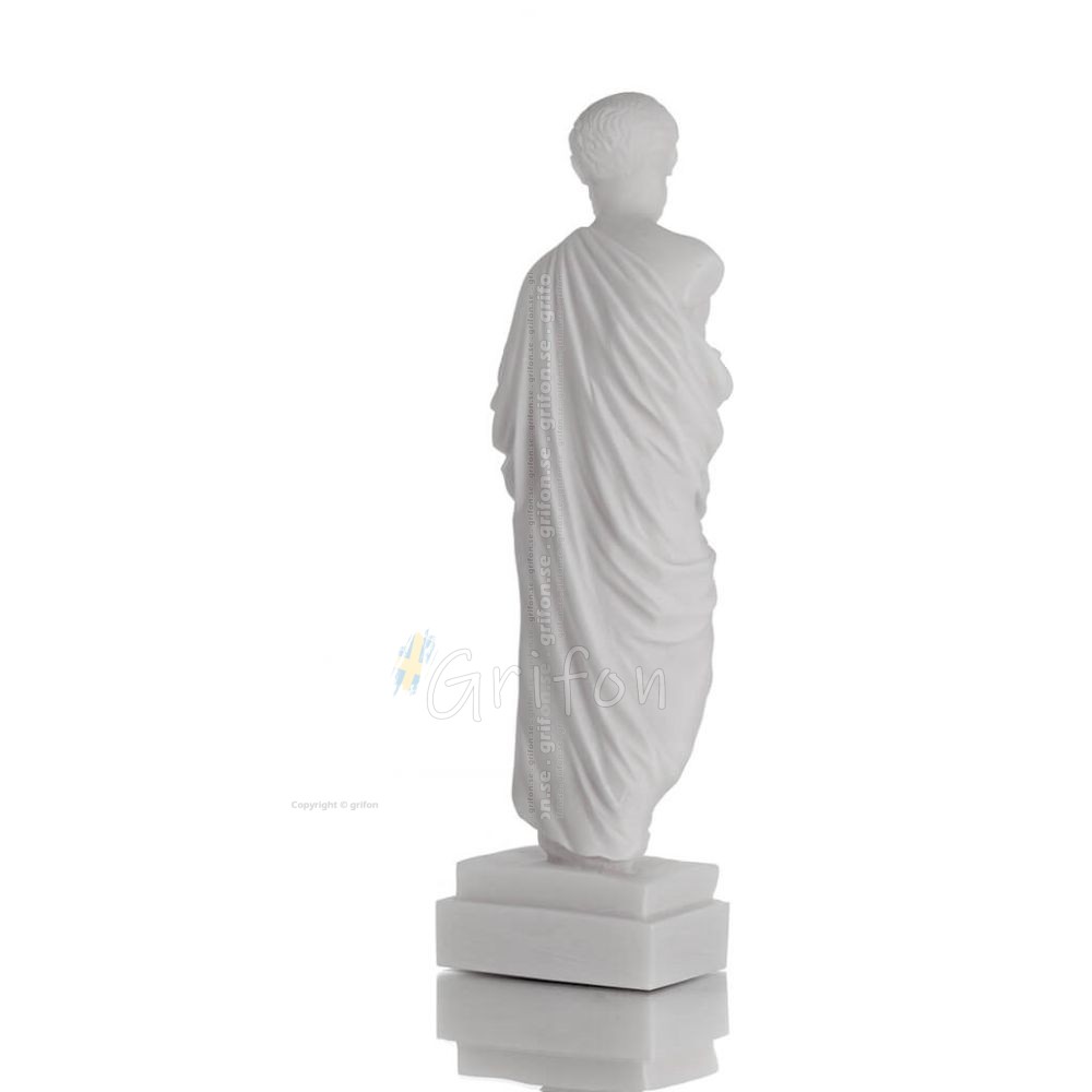 Hippocrates: The Father of Modern Medicine, 25cm Full Alabaster Statue